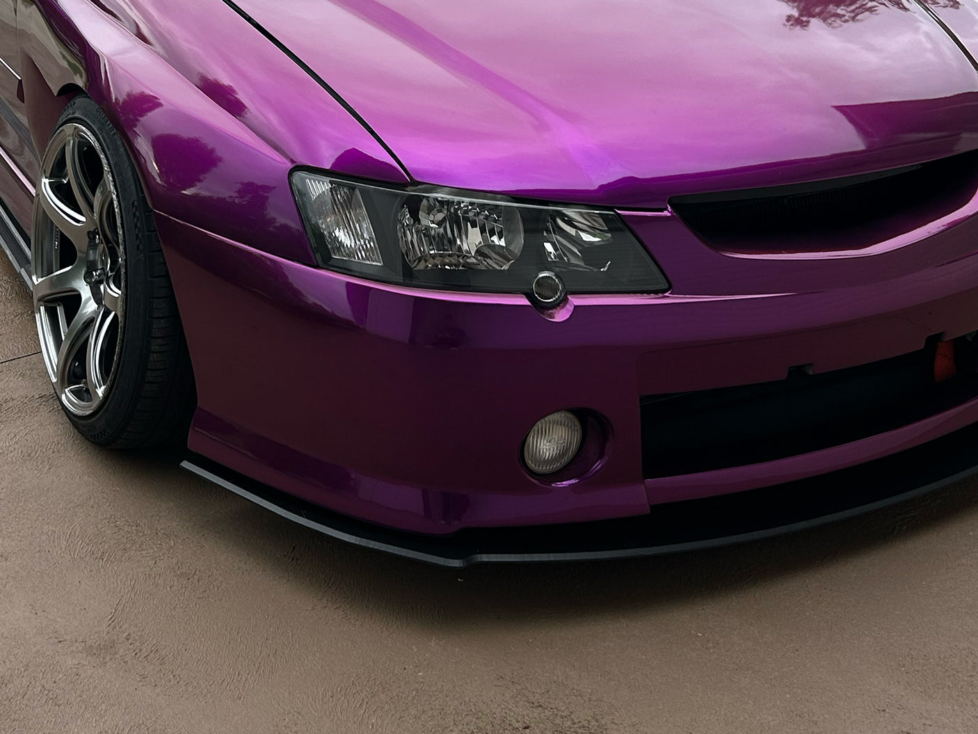 Holden Commodore VY/VZ SS Front Splitter Lip – Project Aero