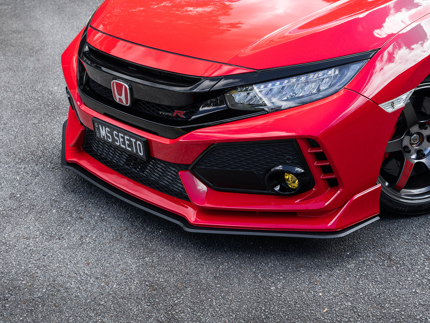 Honda Civic Type R FK8 Front Splitter Lip – Project Aero