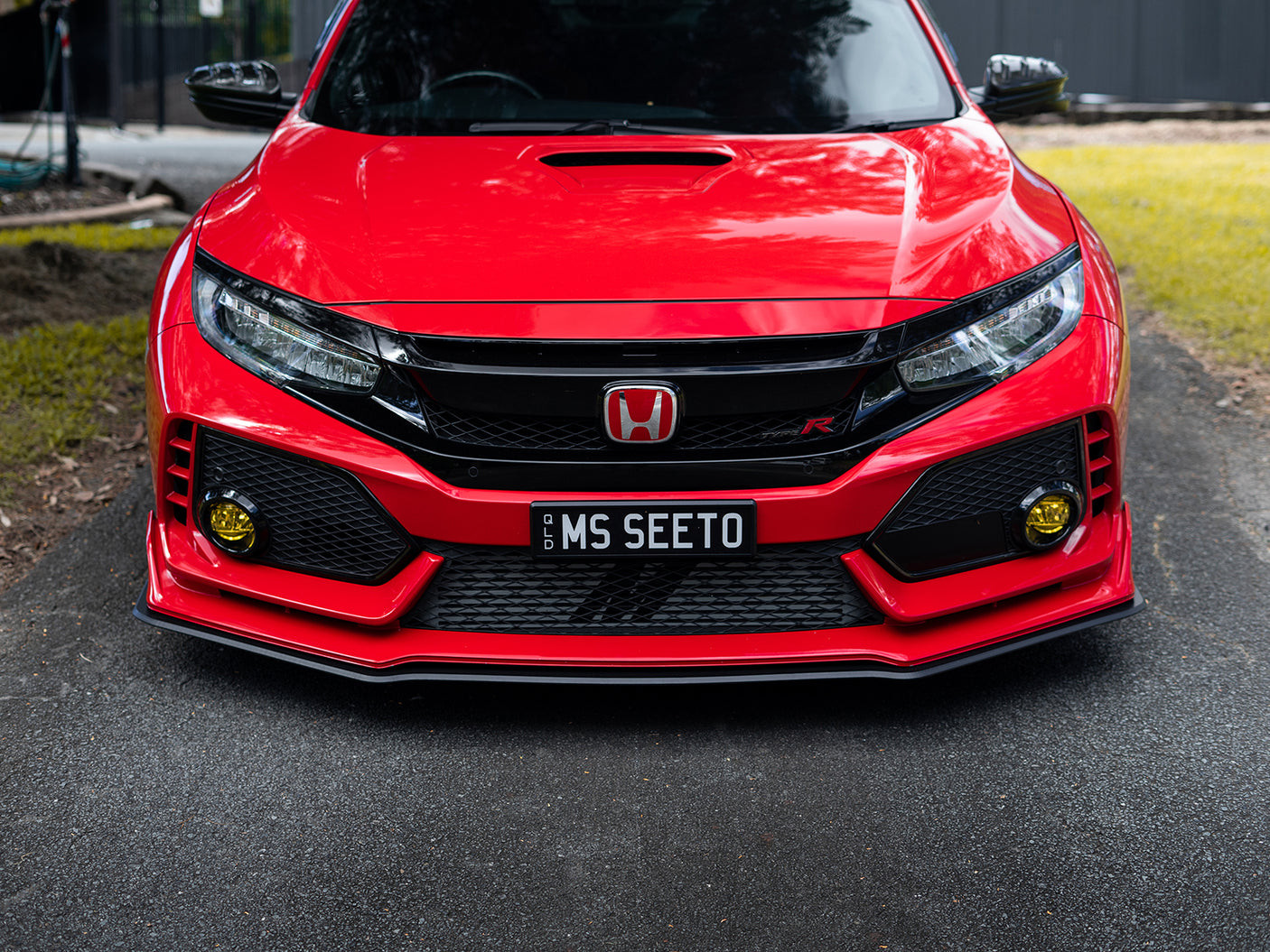 Honda Civic Type R FK8 Front Splitter Lip – Project Aero