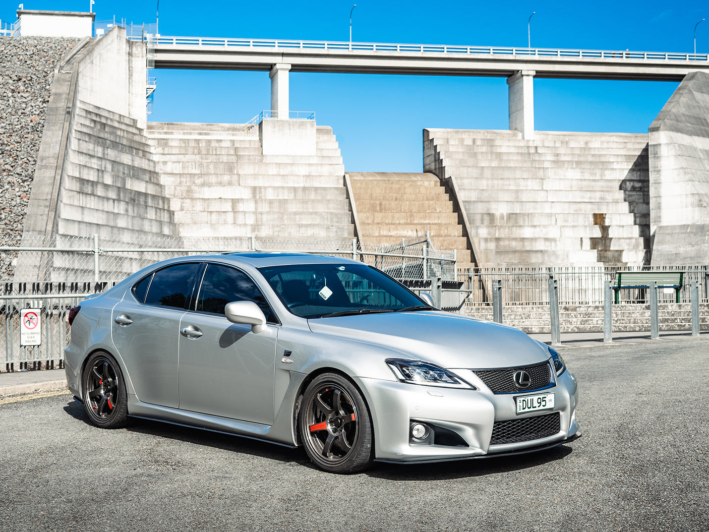 Lexus ISF Complete Splitter Lip Kit – Project Aero