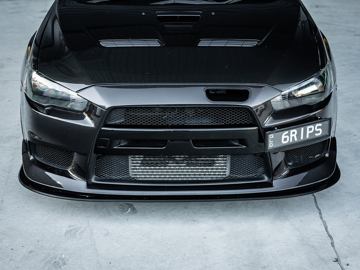 Mitsubishi Evo 10 (X) Front Splitter Lip – Project Aero