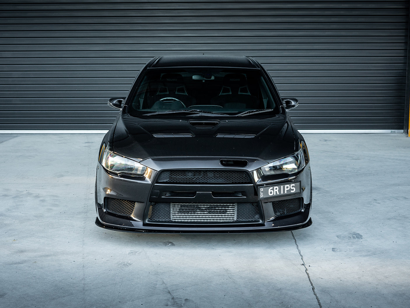 Mitsubishi Evo 10 (X) Front Splitter Lip – Project Aero