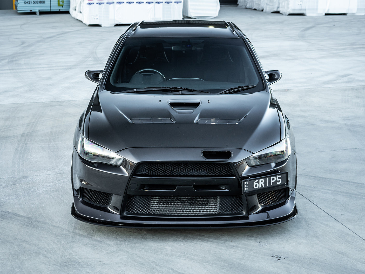 Mitsubishi Evo 10 (X) Front Splitter Lip – Project Aero