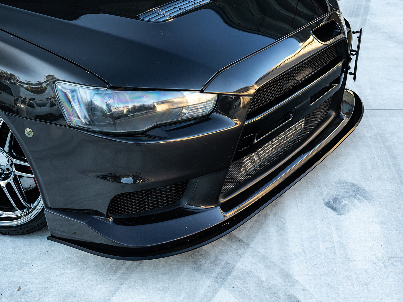 Mitsubishi Evo 10 (X) Front Splitter Lip – Project Aero