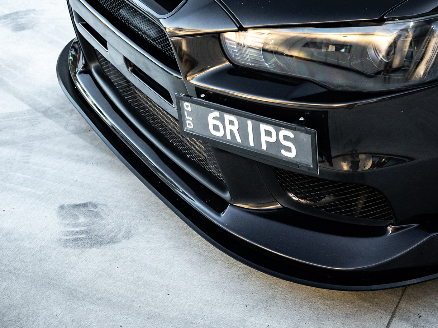 Mitsubishi Evo 10 (X) Front Splitter Lip – Project Aero