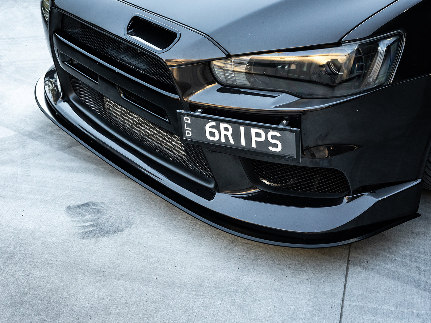 Mitsubishi Evo 10 (X) Front Splitter Lip – Project Aero