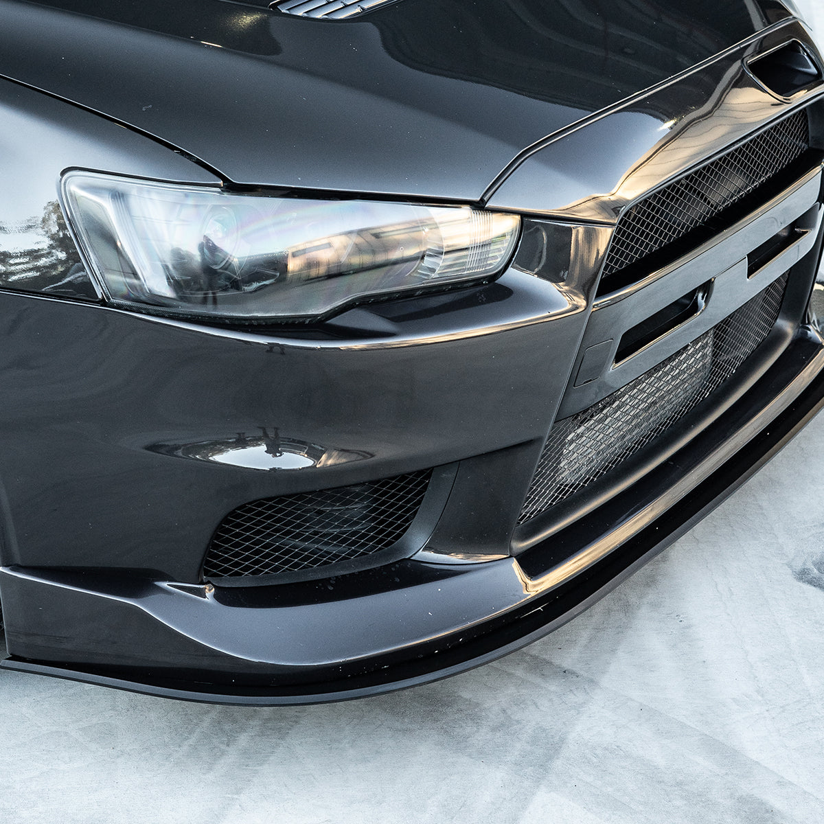 Mitsubishi Evo 10 (X) Front Splitter Lip – Project Aero