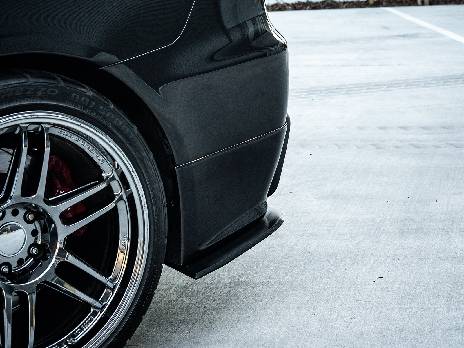 Mitsubishi Evo 10 (X) Rear Spats/Pods – Project Aero