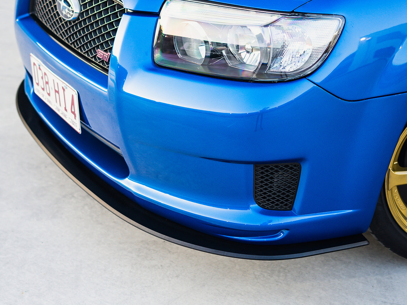 Subaru Forester STI (SG) Front Splitter Lip – Project Aero