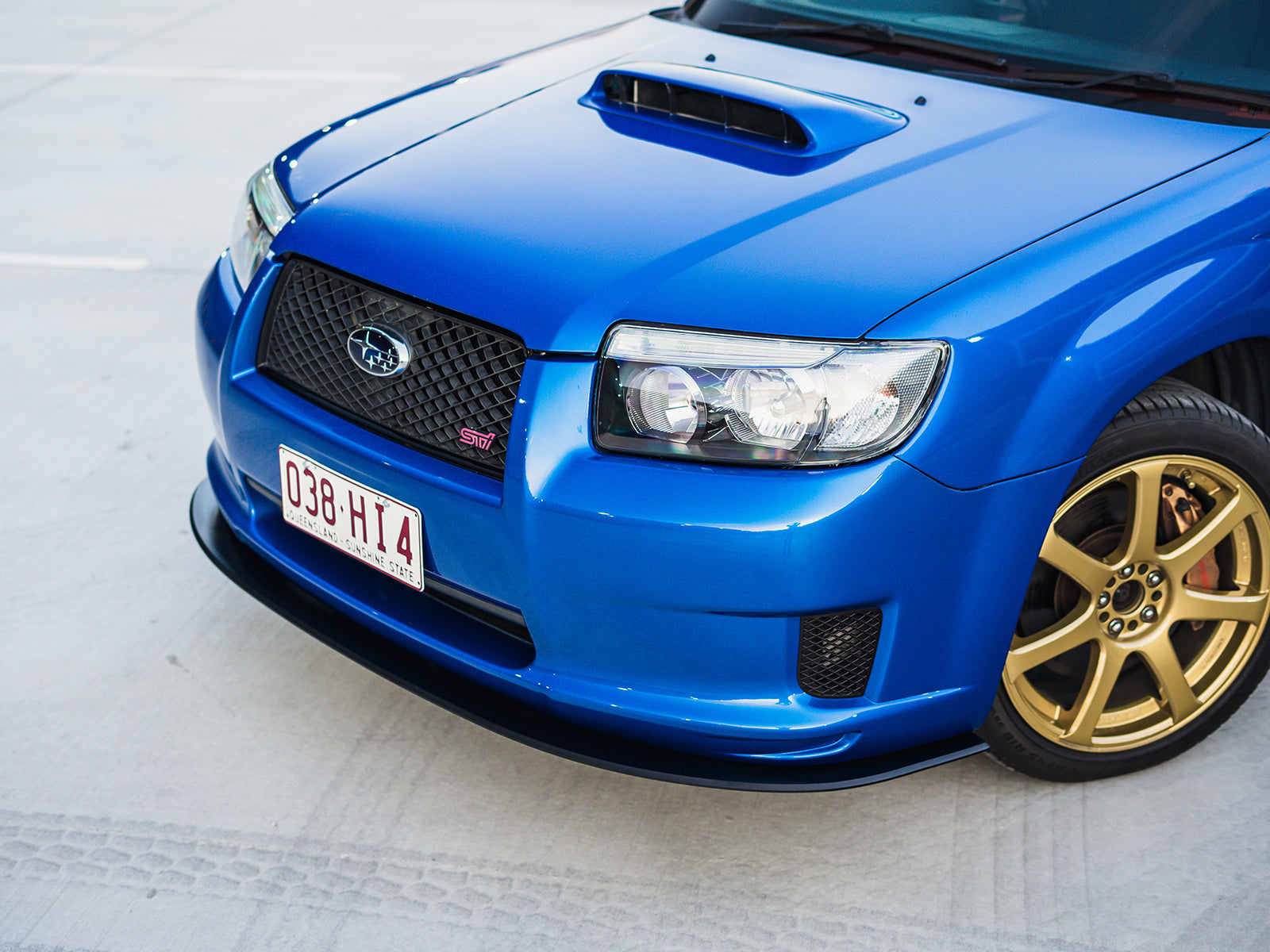 Subaru Forester STI (SG) Front Splitter Lip – Project Aero