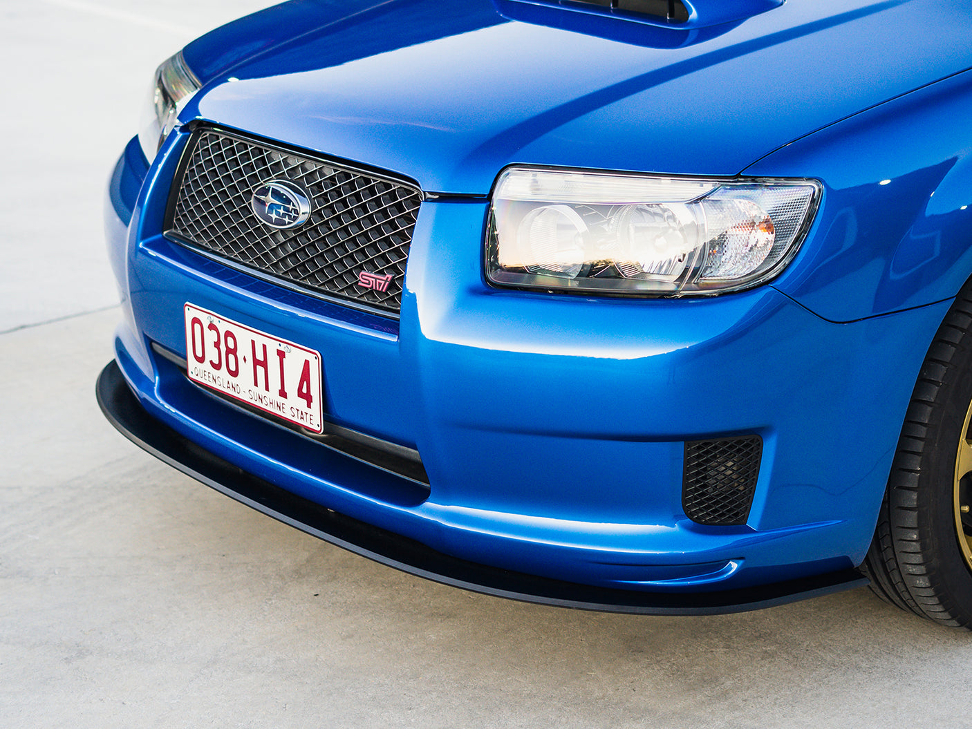 Subaru Forester STI (SG) Front Splitter Lip – Project Aero