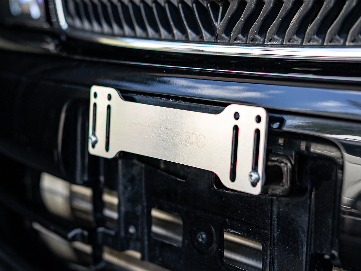 Number Plate Relocation Risers – Project Aero