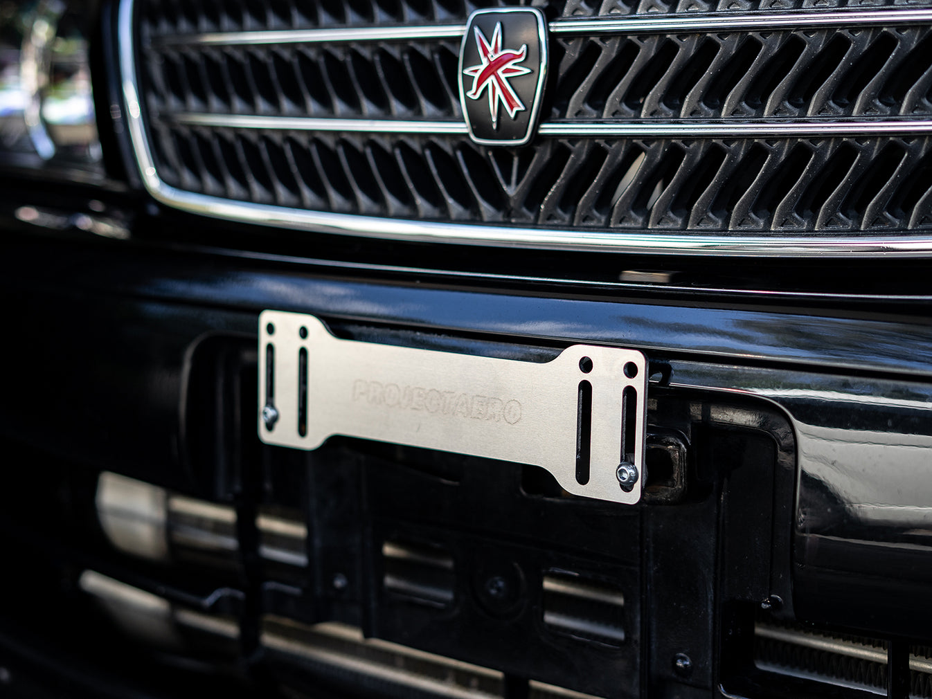 Number Plate Relocation Risers – Project Aero