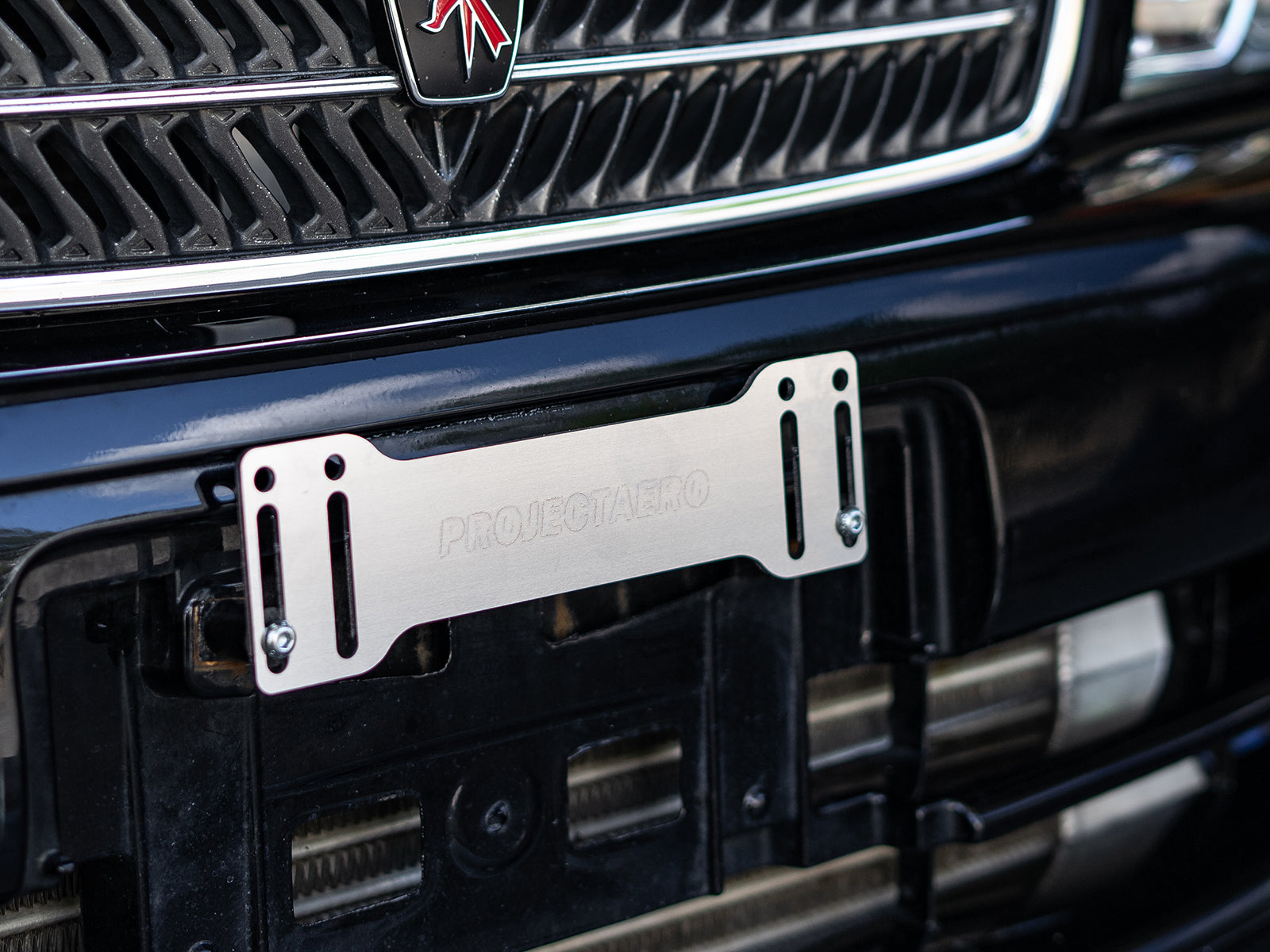 Number Plate Relocation Risers – Project Aero