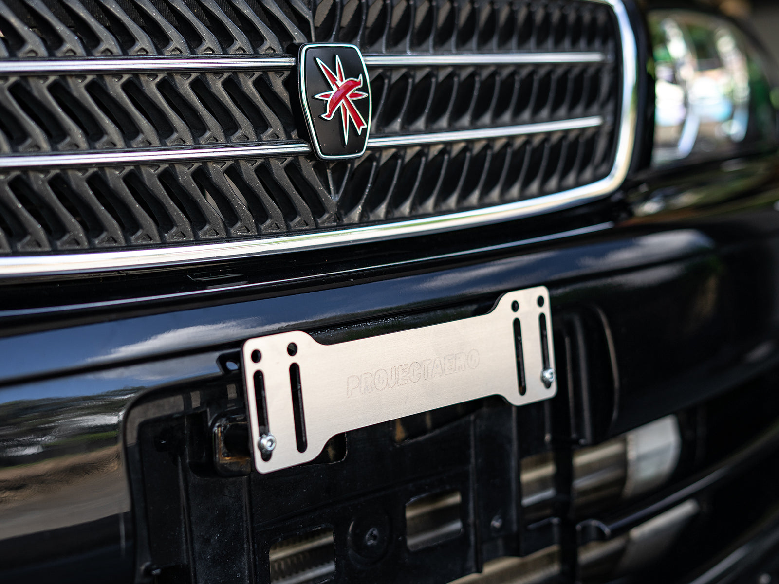 Number Plate Relocation Risers – Project Aero