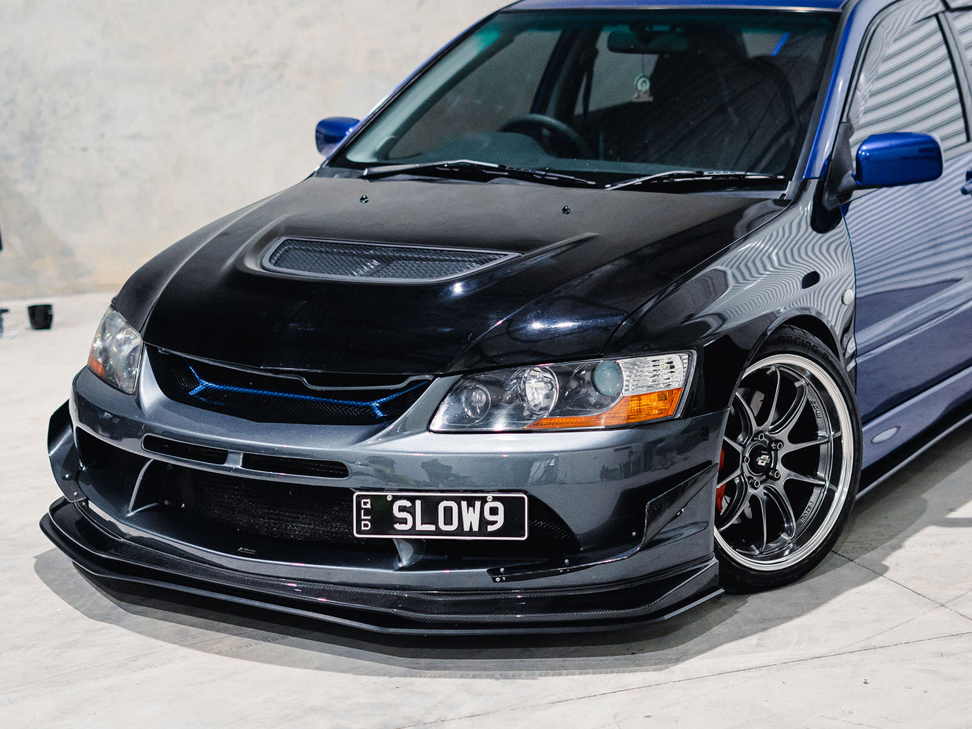 Mitsubishi Evo 9 Varis Front Splitter Lip – Project Aero