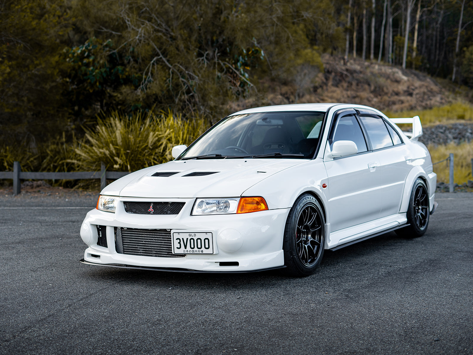 Mitsubishi Evo 6 Complete Splitter Lip Kit – Project Aero