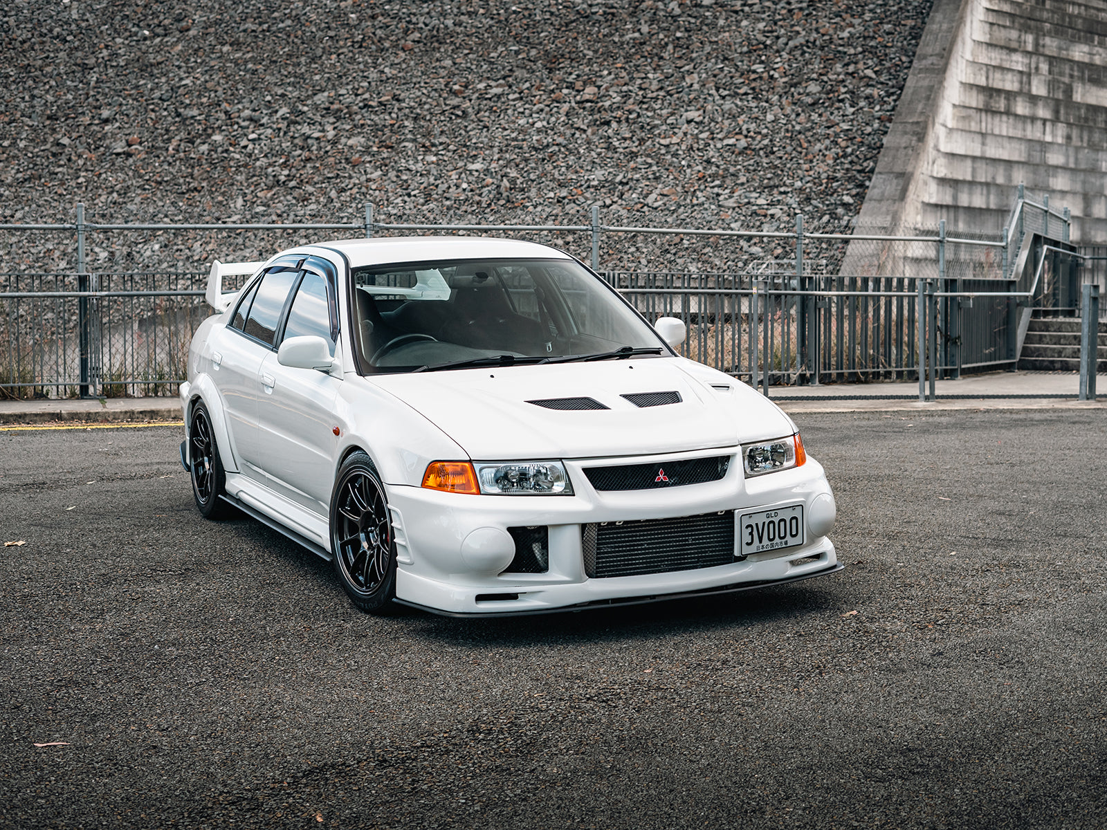 Mitsubishi Evo 6 Complete Splitter Lip Kit – Project Aero