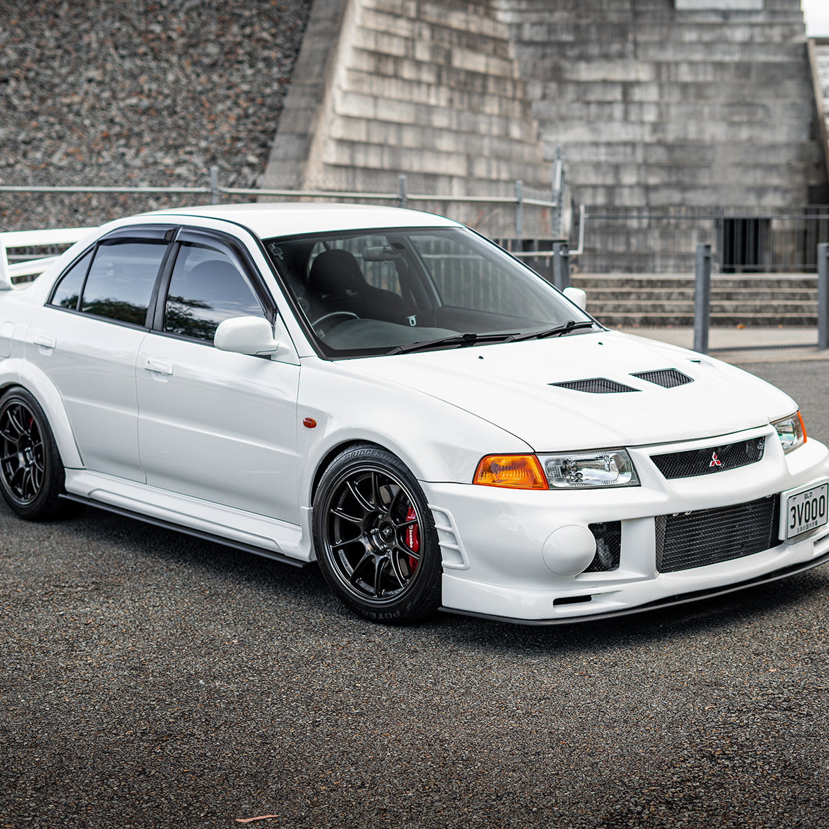 Mitsubishi Evo 6 Complete Splitter Lip Kit – Project Aero