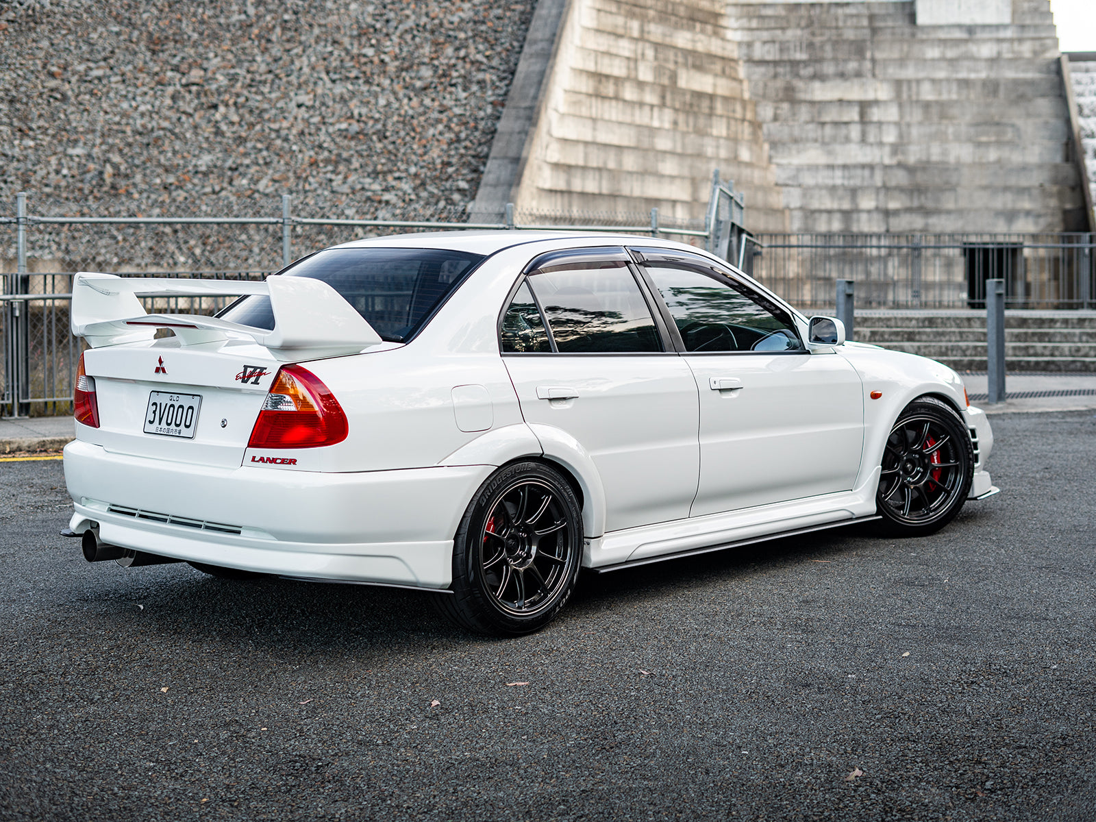 Mitsubishi Evo 6 Complete Splitter Lip Kit – Project Aero
