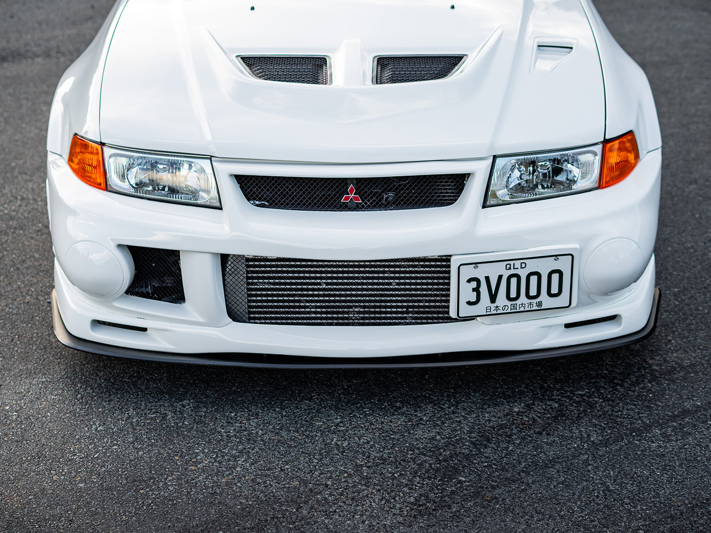 Mitsubishi Evo 6 Front Splitter Lip – Project Aero