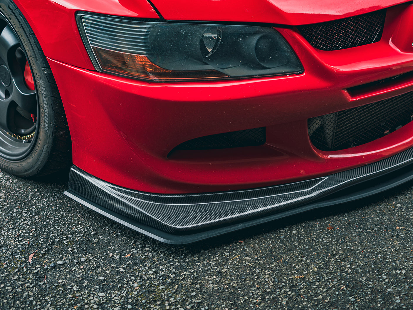 Mitsubishi Evo 8 VS Front Splitter Lip – Project Aero