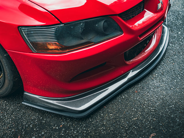 Mitsubishi Evo 8 VS Front Splitter Lip – Project Aero