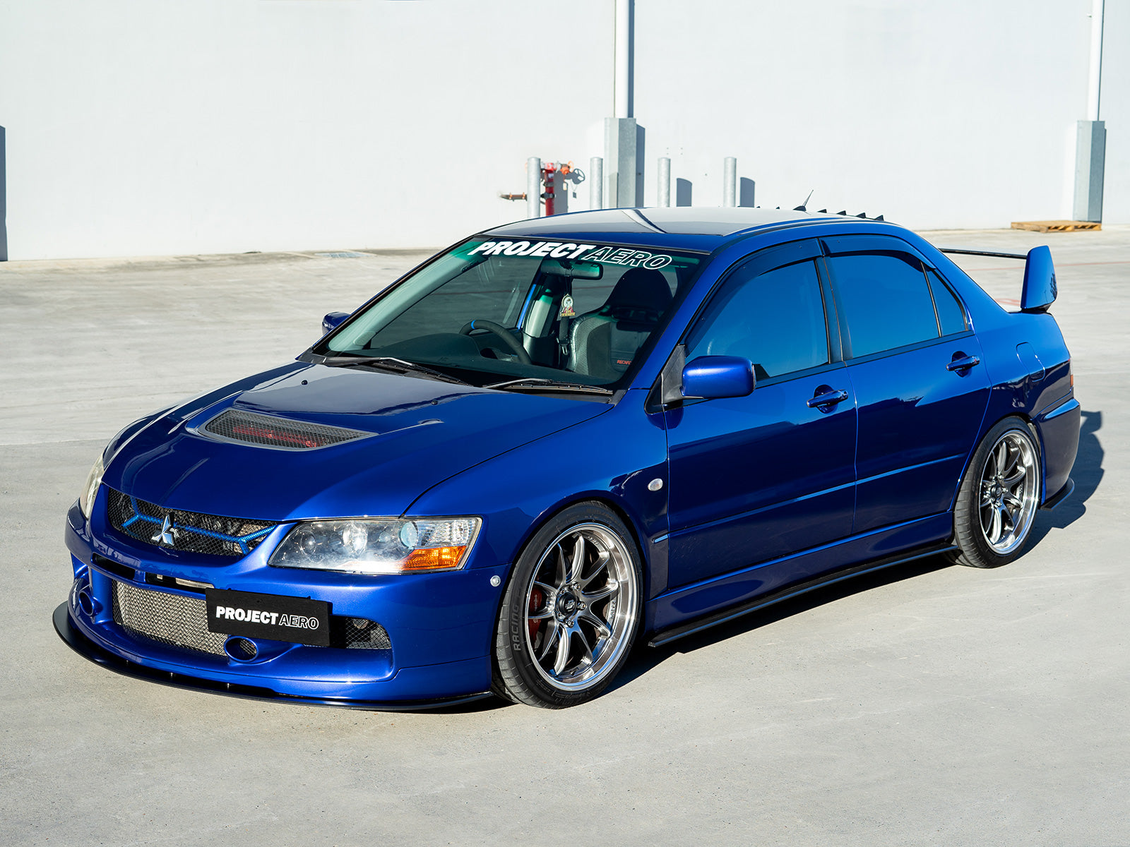 Mitsubishi Evo 9 Complete Splitter Lip Kit – Project Aero