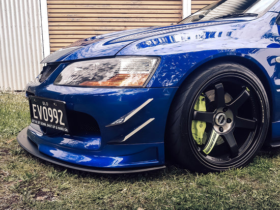 Mitsubishi Evo 9 Front Splitter Lip – Project Aero