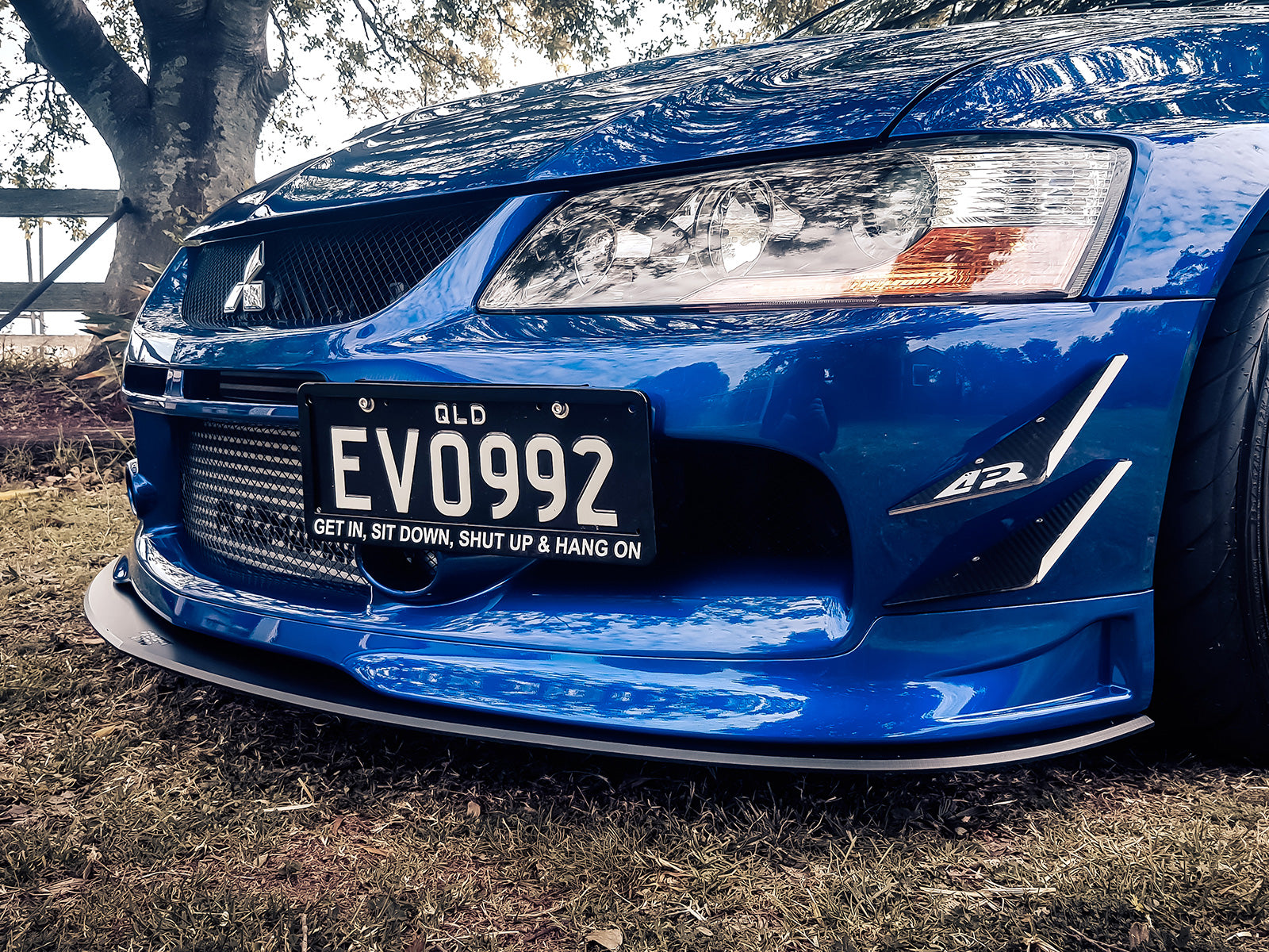 Mitsubishi Evo 9 Front Splitter Lip – Project Aero