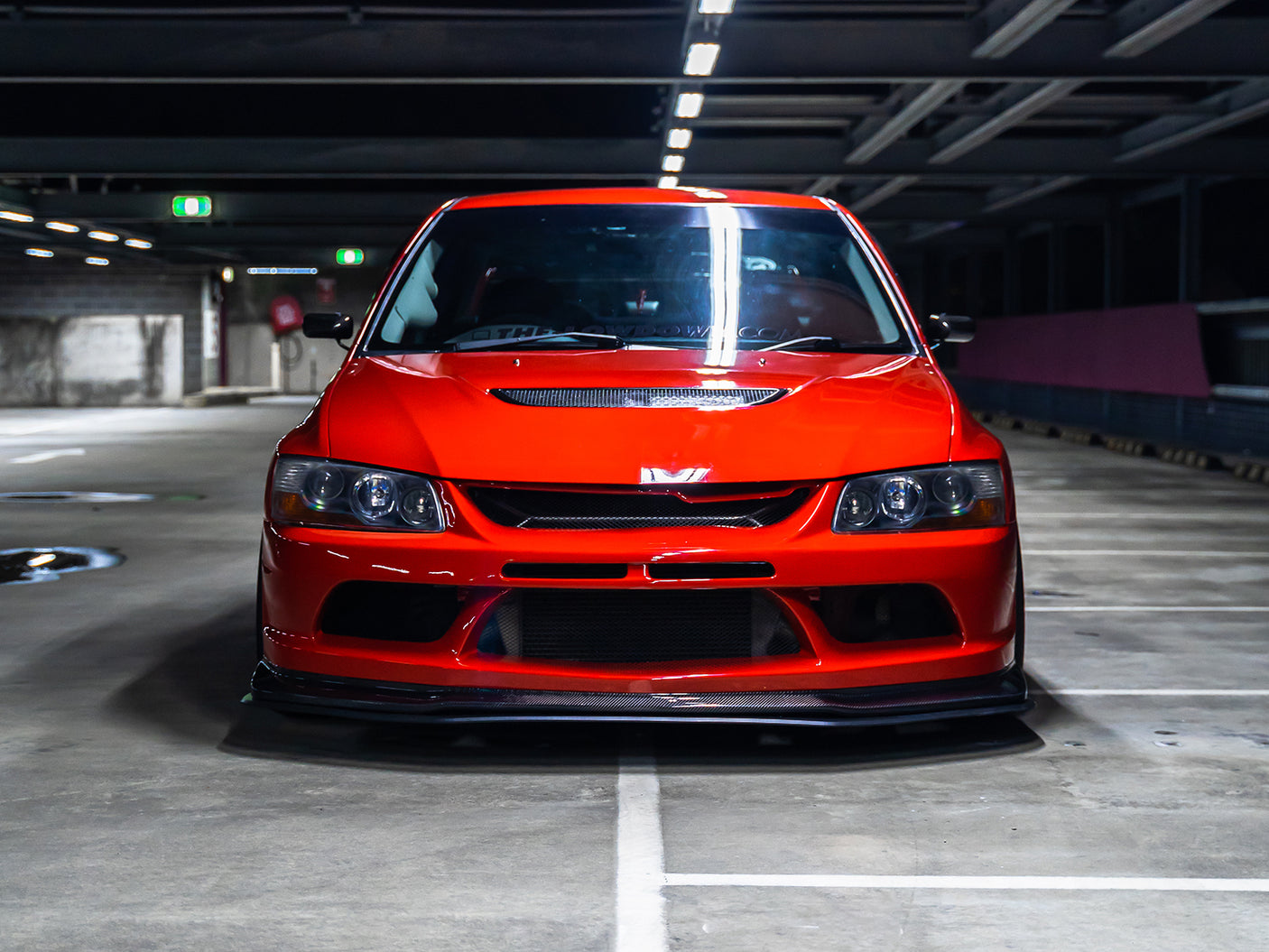 Mitsubishi Evo 9 Varis Front Splitter Lip – Project Aero