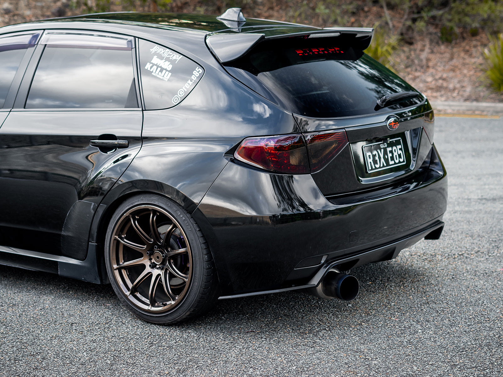 Subaru G3 WRX/STI Hatch Rear Spats/Pods (2011-2014) – Project Aero